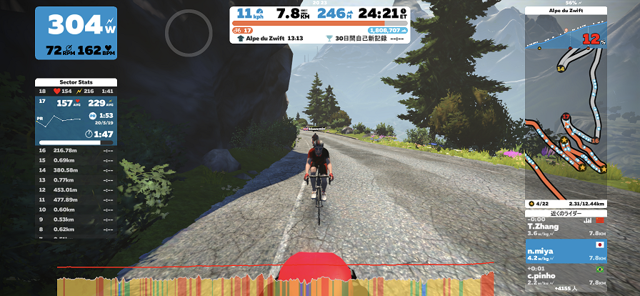 30分のトレーニングで疲労困憊・・・: ロードバイクと筋トレでダイエット